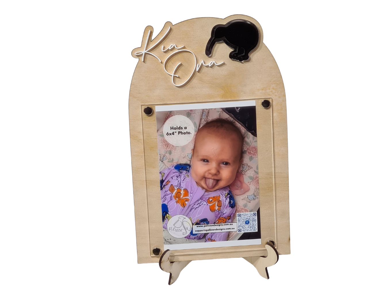 Plywood Arch Photo Frame - Kia Ora – Pelican Designs